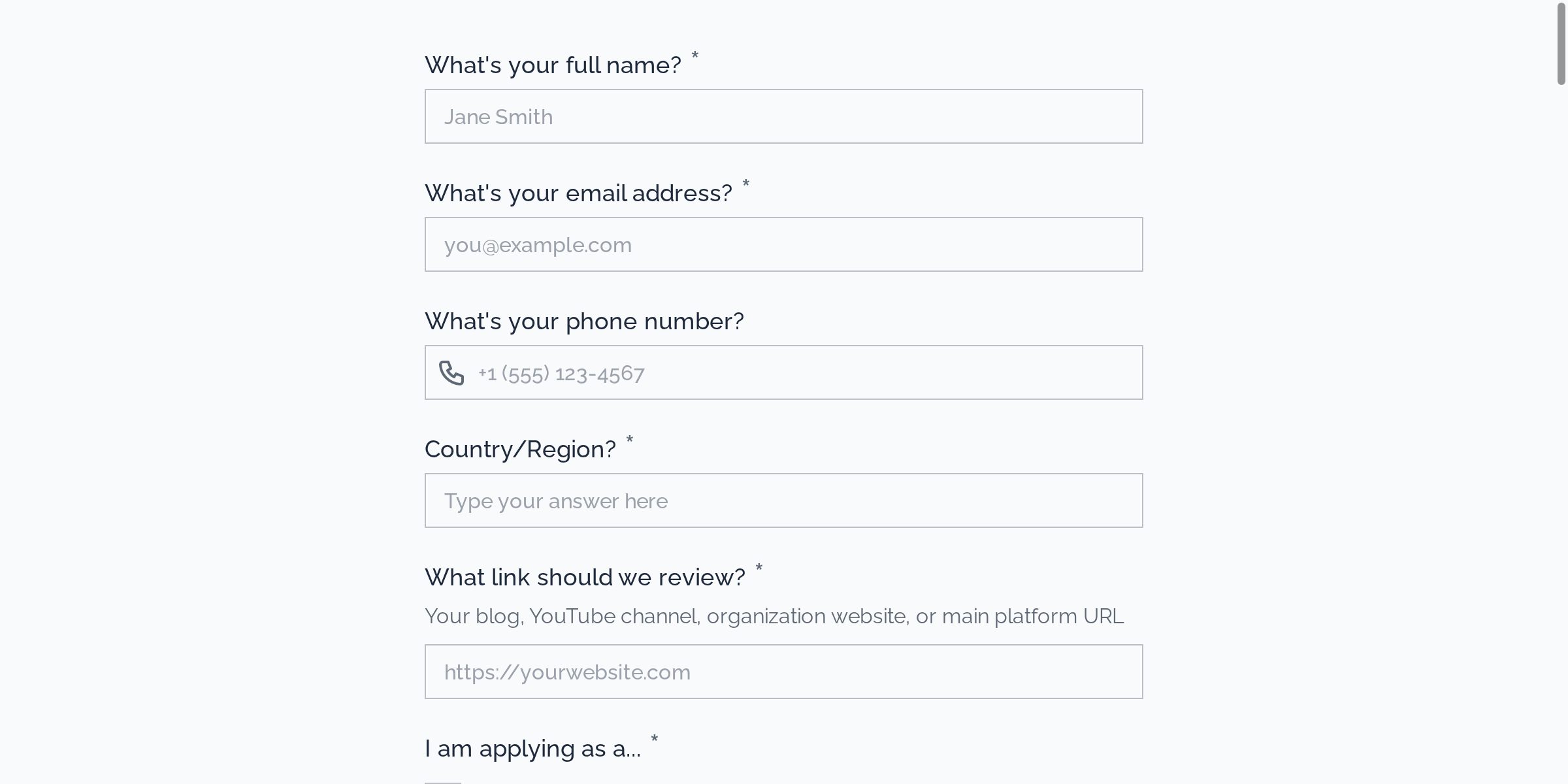 Adaptive Technology Affiliate Membership Application Form