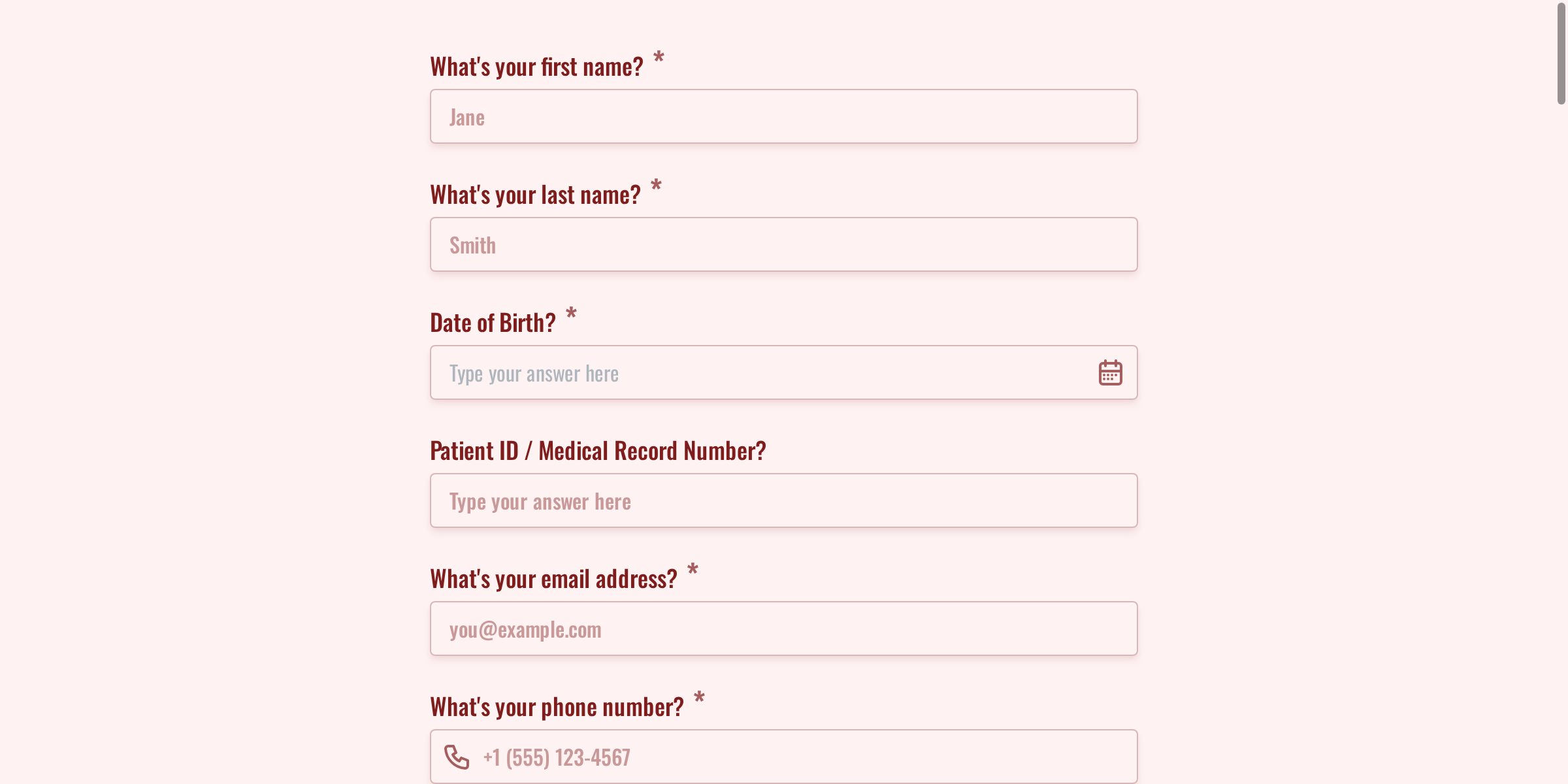 Hidradenitis Suppurativa Assessment Form